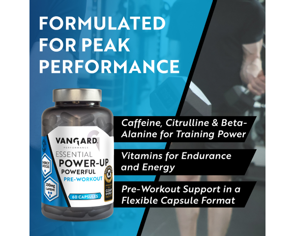 Vangard Pre-Workout Capsules | Parkacre